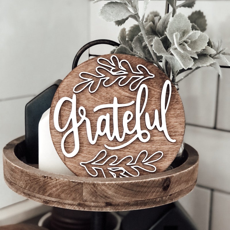 Grateful Sign - Etsy