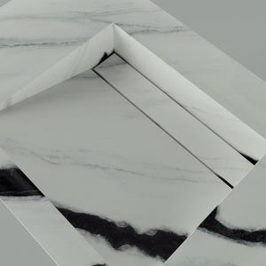 72 Inch Bathroom Double Custom Vanity Sink Quartz Countertop ...