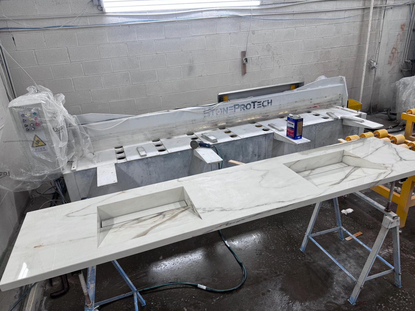 72 Inch Bathroom Double Custom Vanity Sink Quartz Countertop ...