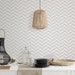 Grey Chevron Wallpaper Self Adhesive Wallpaper Geometric - Etsy
