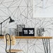 Geometric Wallpaper, Self Adhesive Wallpaper, Simple Pattern, Peel and ...