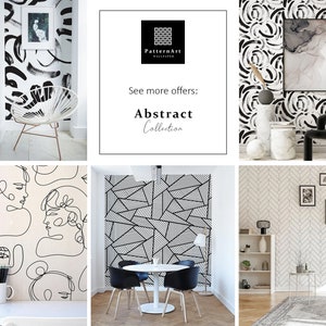 Monkey Wallpaper Self Adhesive Wallpaper Hand Drawn Pattern - Etsy
