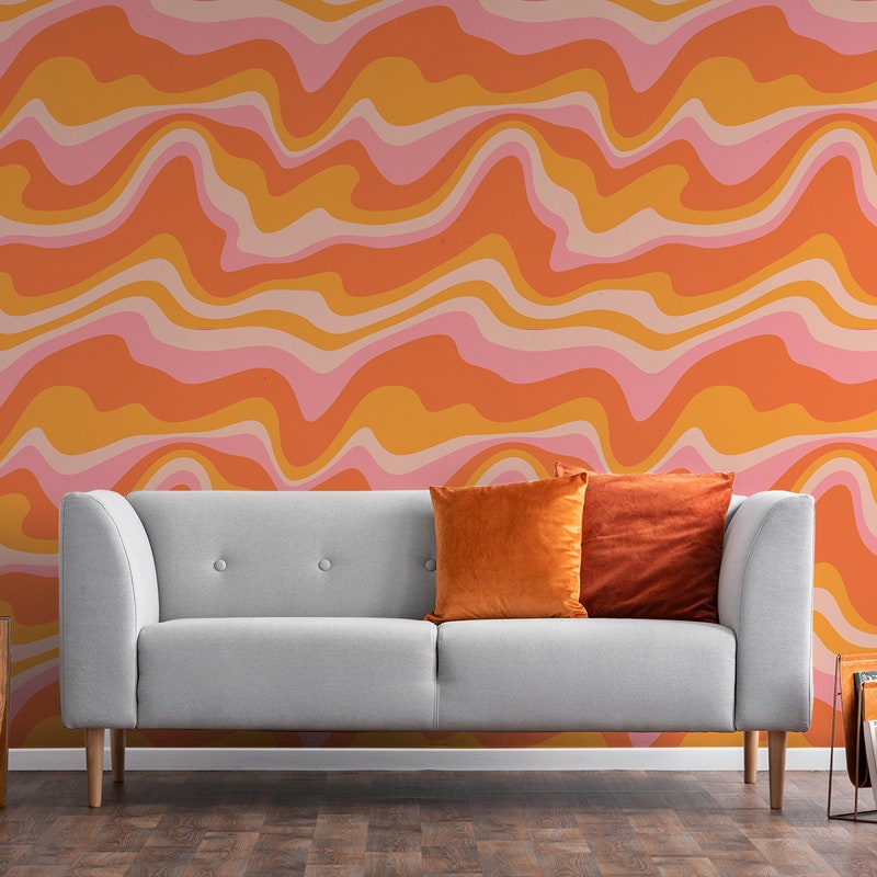 1970s Wallpaper - Etsy