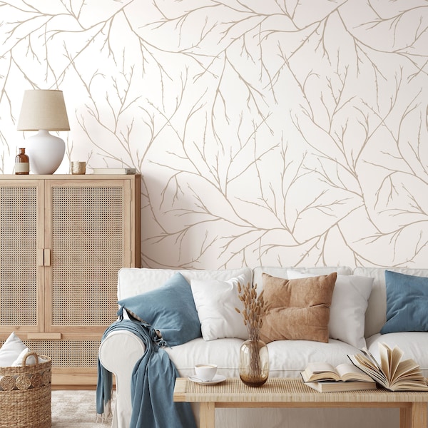 Branches Wallpaper - Etsy