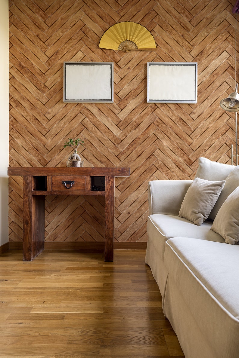 Wood Pattern Wallpaper, Peel and Stick Wallpaper Roll, Abstract Wall ...