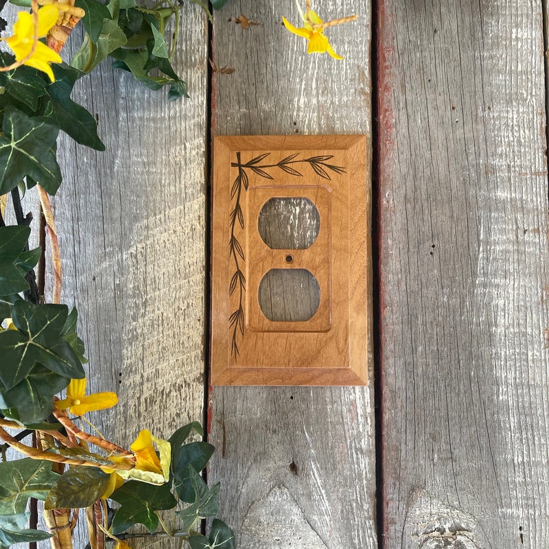 Rustic Outlet Cover - Etsy