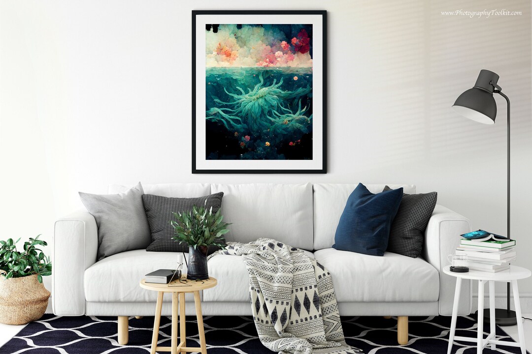 Deep Sea Art, Deep Sea Prints, Under the Sea, Creatures of the Sea, Sea ...
