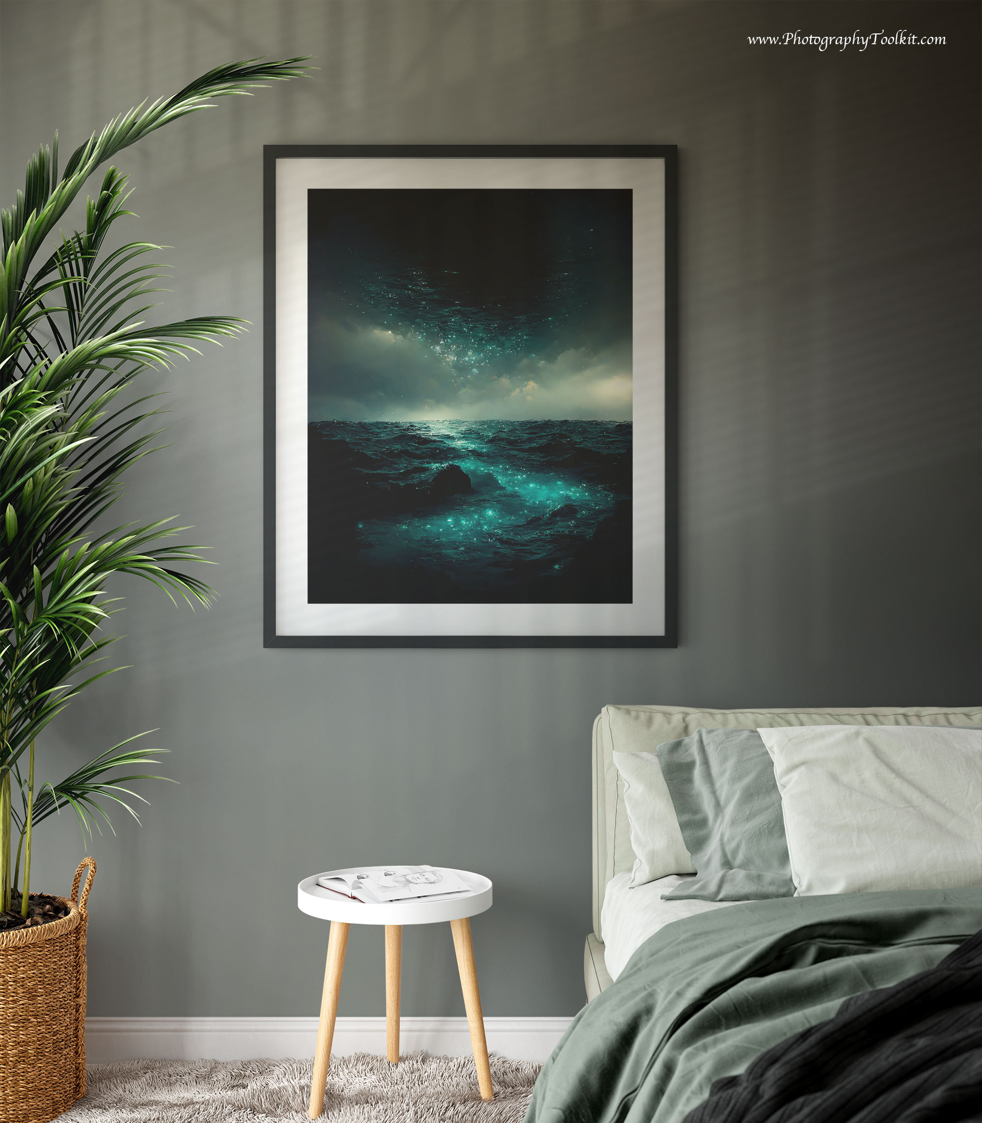 Dark Ocean Print Ocean Wave Wall Art Calming Ocean Prints - Etsy