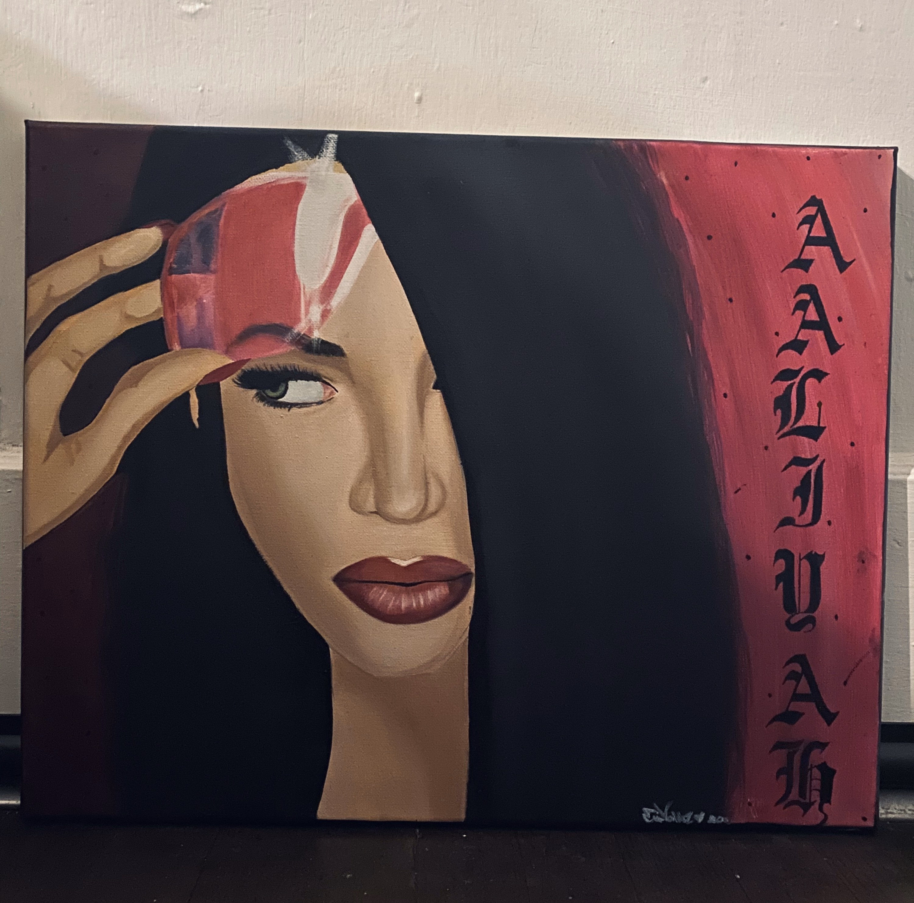 Aaliyah Painting