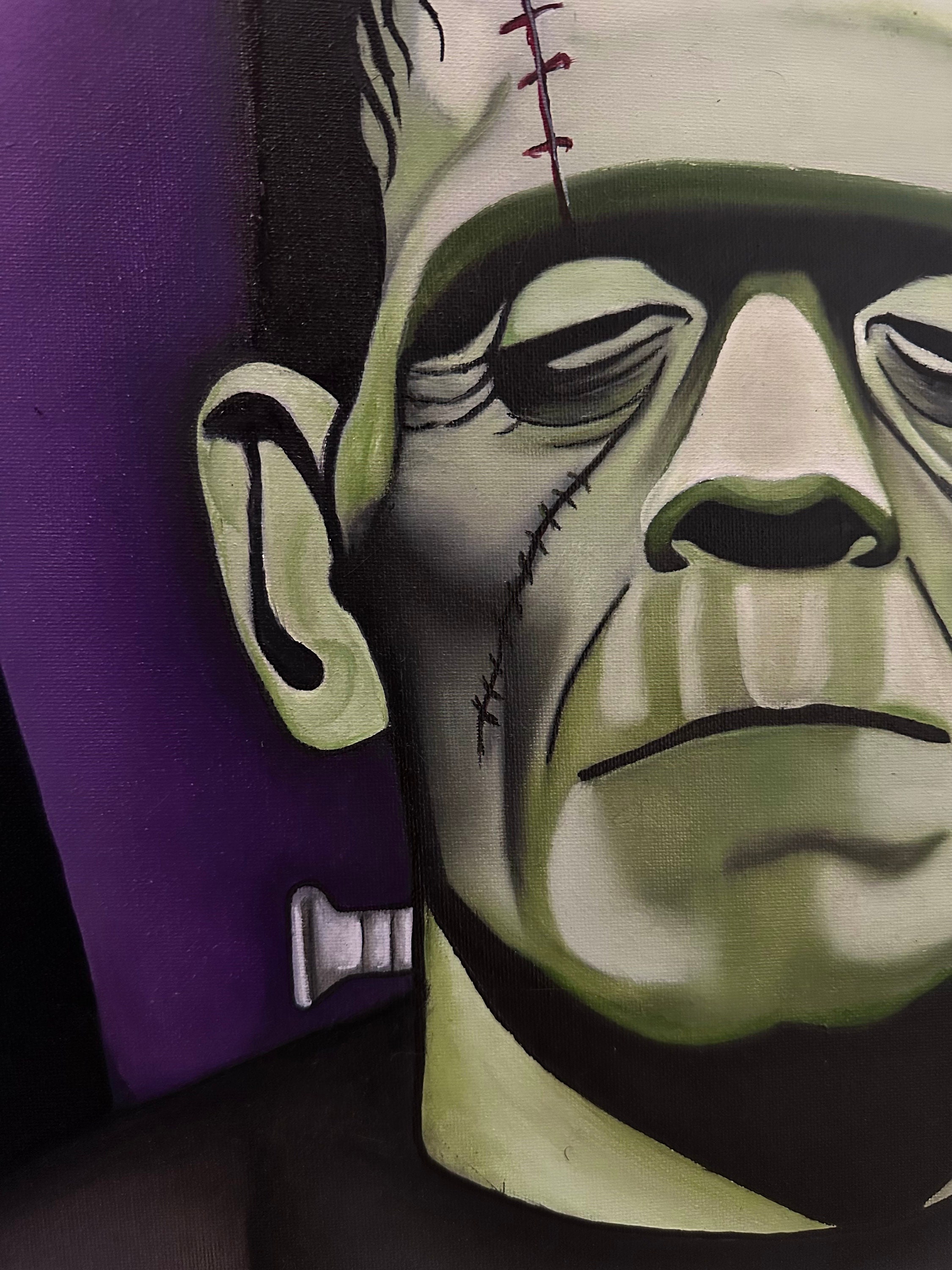 Frankenstein’s Monster-oil Painting - Etsy