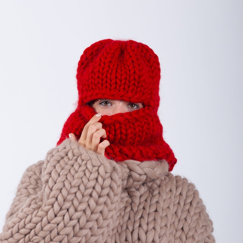 Mohair Balaclava - Etsy