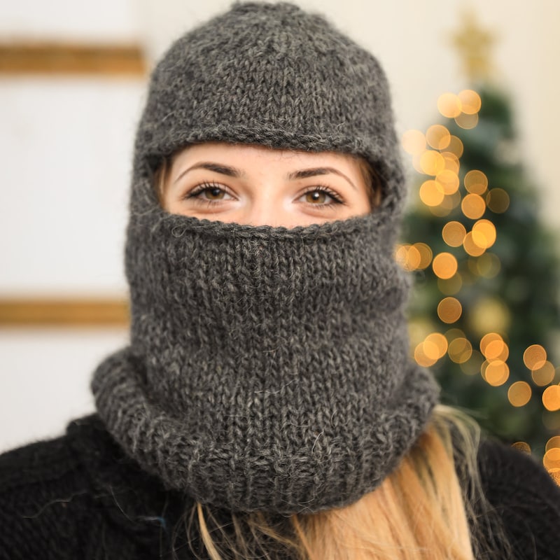 Knit Balaclava - Etsy