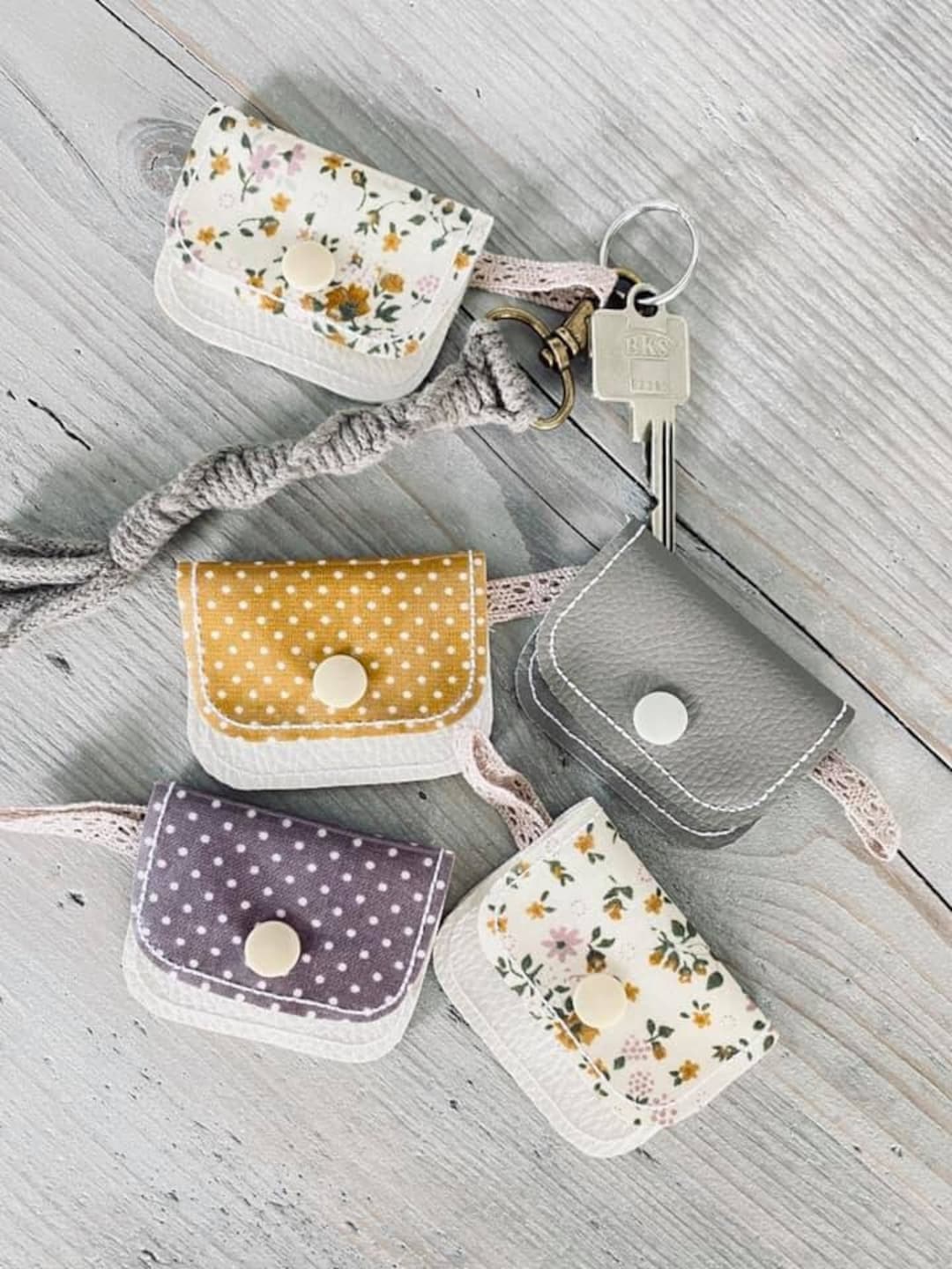 ITH Embroidery File, Mini Money Bag/ Mini Bag/ Bag for Change/ Pendant ...