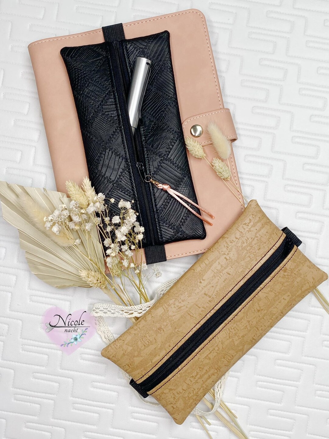 ITH/ Embroidery File/ Notebook Pen Case Without Lining/ Pencil Case ...