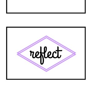 Monthly Focus Word Cards - Set of 12 - Digital Download - Etsy