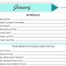 Monthly Focus List Bundle: Goal Planner (PDF Download) - Etsy