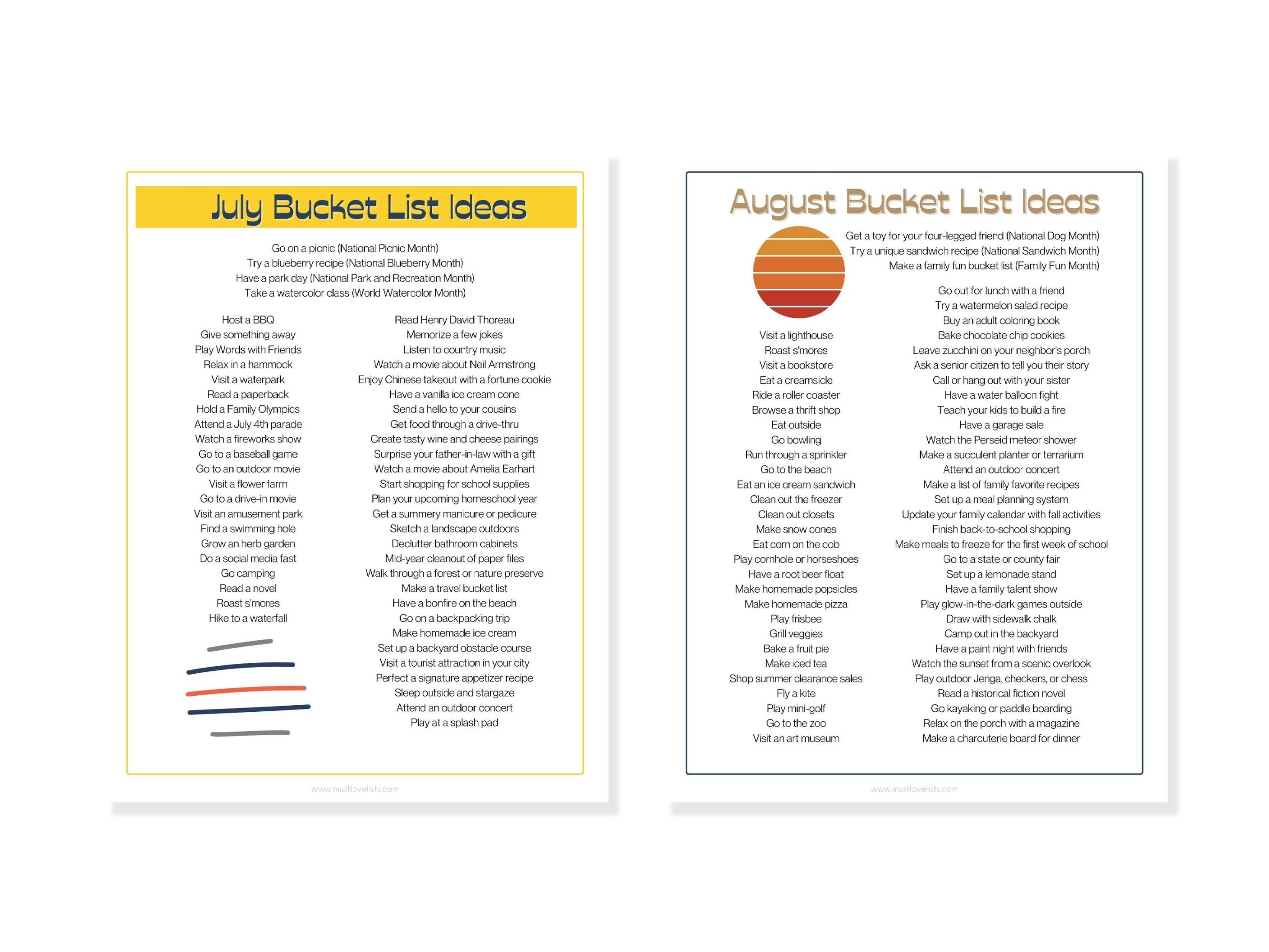 Bulletin Board Decor Months of the Year Monthly Bucket - Etsy