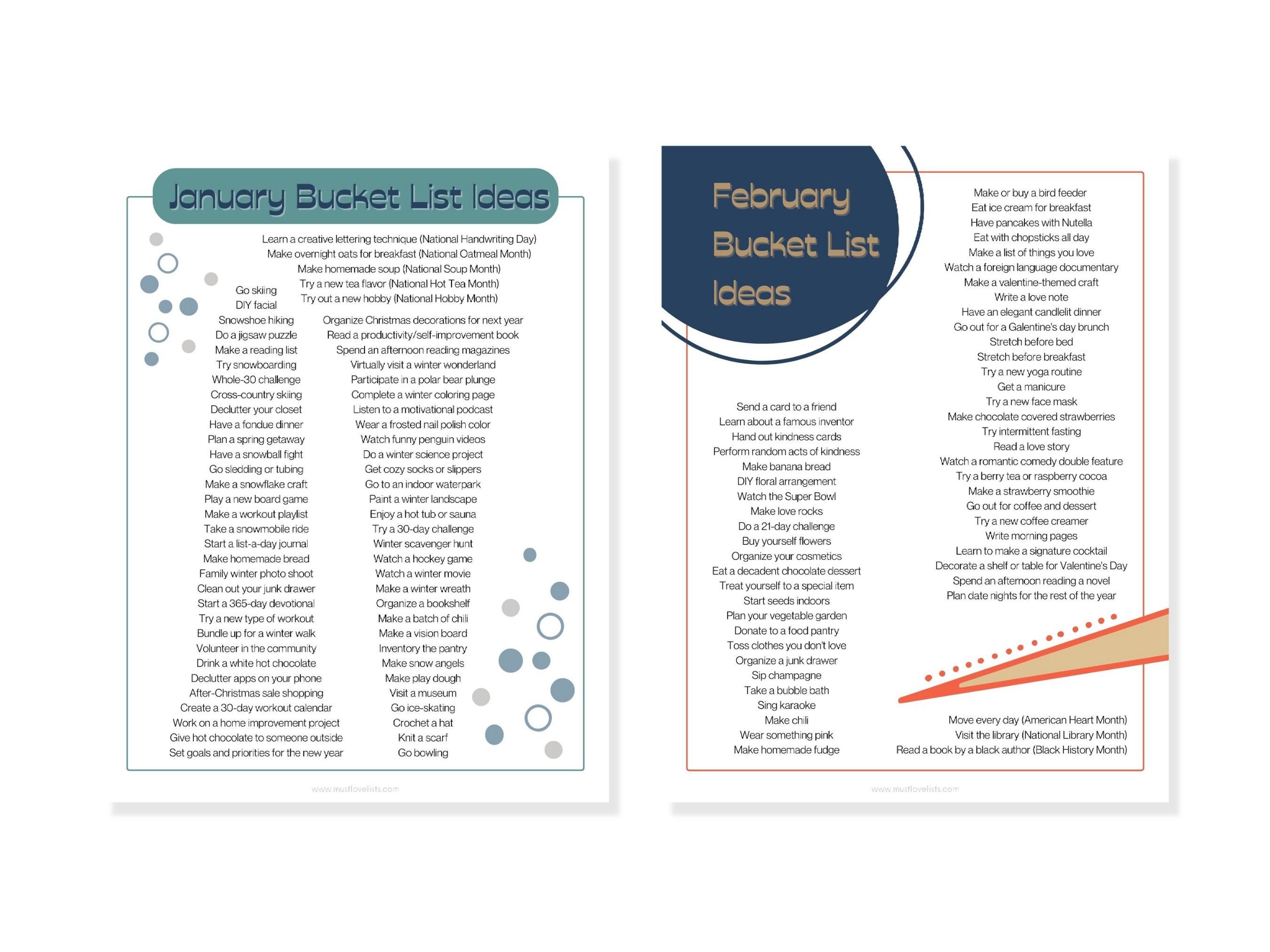 Bulletin Board Decor Months of the Year Monthly Bucket - Etsy