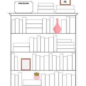 Reading Log Bundle, Book Lover Bundle, Book Notes, Bookshelf List - Etsy