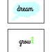 Monthly Focus Word Cards - Set of 12 - Digital Download - Etsy