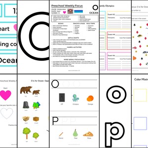 Letter of the Week Preschool Curriculum: A-Z Themes (PDF Download) - Etsy
