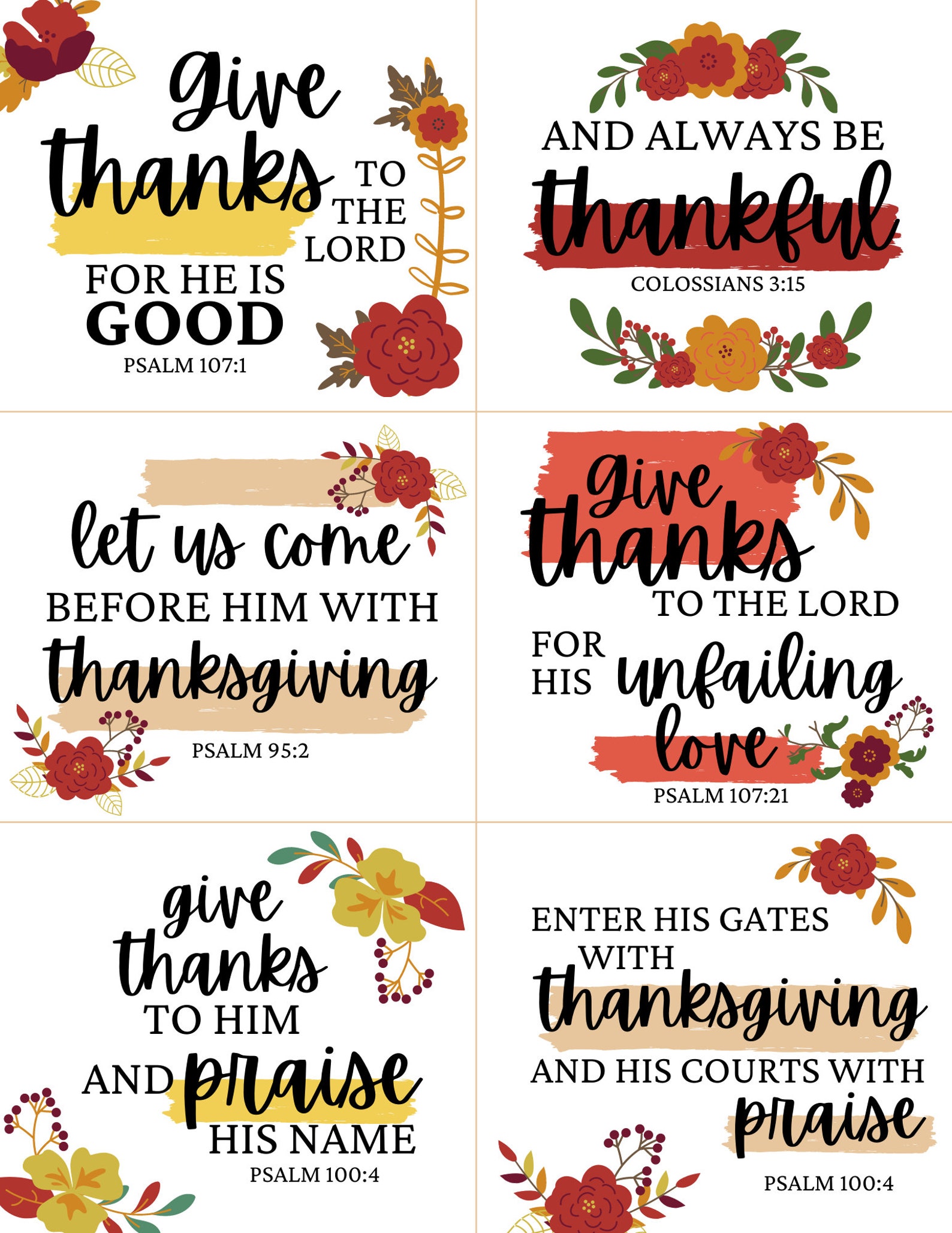30 Days of Thankful Printable, Gratitude Prompts, Gratitude Journal - Etsy