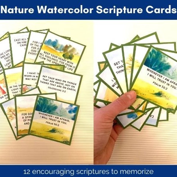 Scripture Nature - Etsy