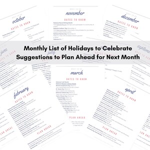 Planning List Bundle, EDITABLE Monthly Priority Planning, Monthly ...