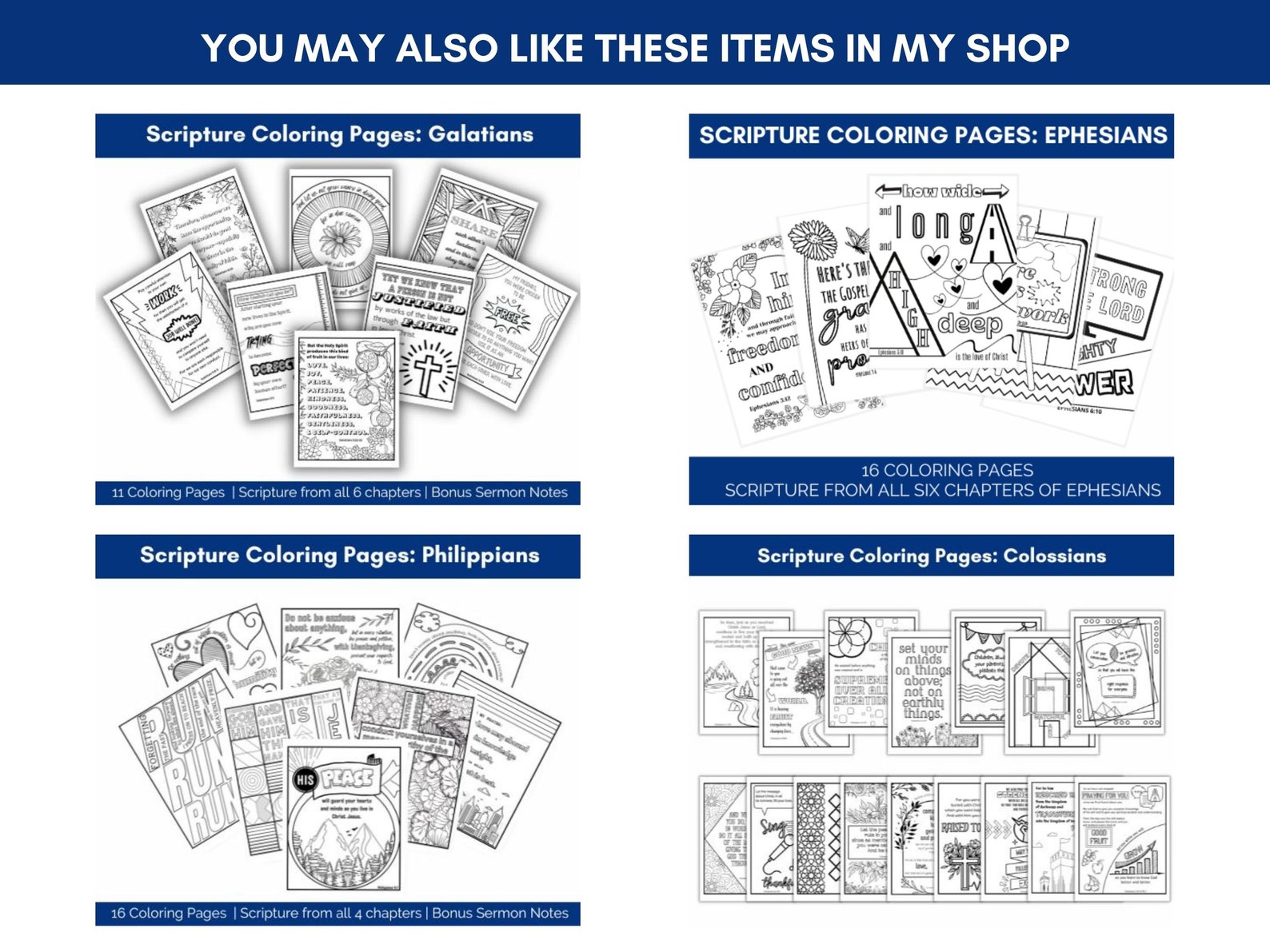 1 Timothy Scripture Coloring Pages: Sunday School Activities - Etsy