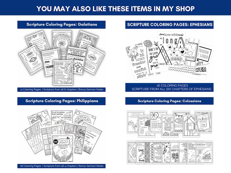 1 Thessalonians Scripture Coloring Pages: Sunday School Activities (PDF ...