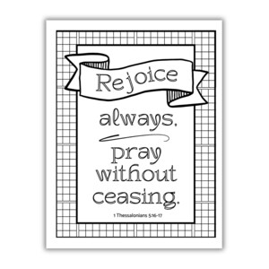 1 Thessalonians Scripture Coloring Pages: Sunday School Activities - Etsy