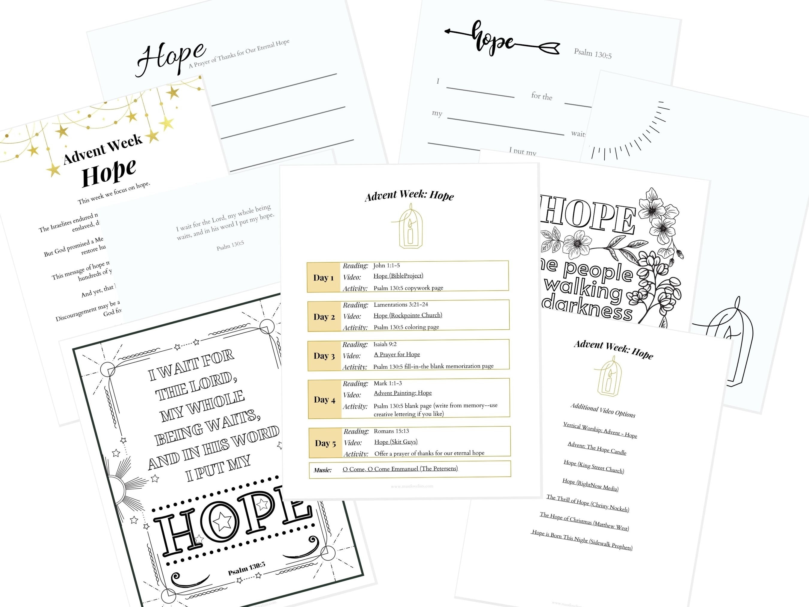 Advent Activity Pack for Middle Grades, Homeschool Advent Unit Study ...