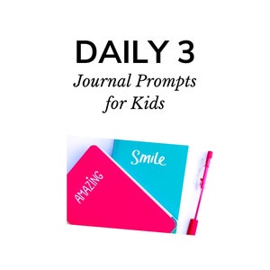 Daily Journal for Kids 365 Journal Prompts for Kids Daily | Etsy
