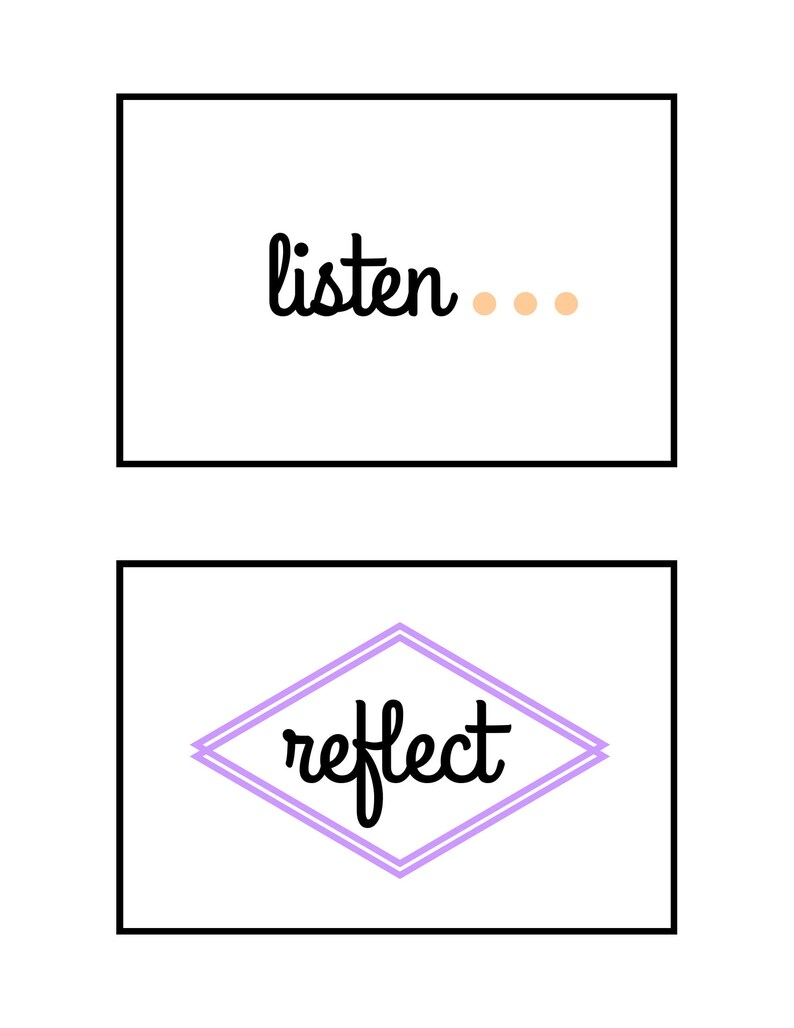 Monthly Focus Word Cards Set of 12 Digital Download - Etsy UK