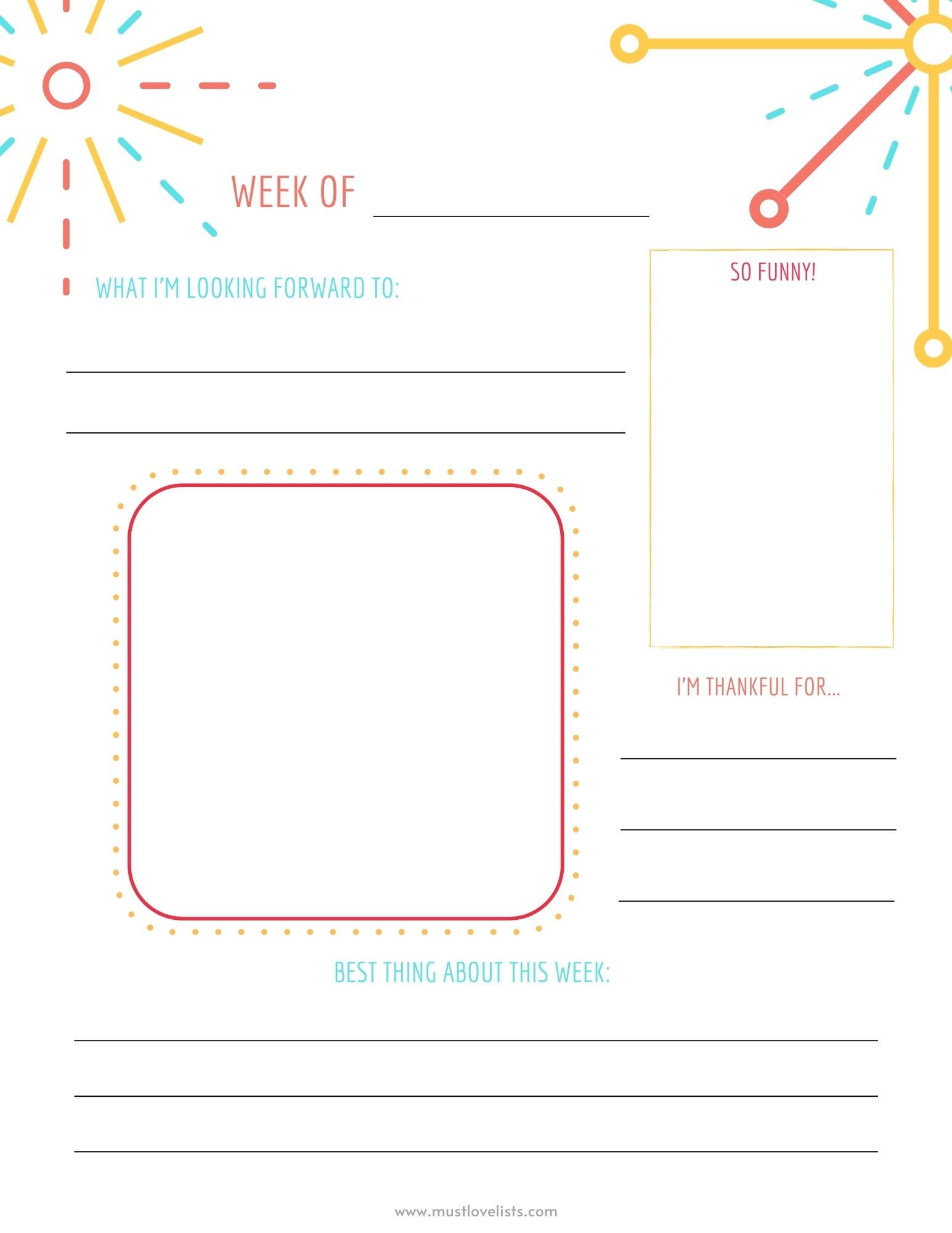 Sweet Summer Time Kids Journal Pages, Summer Reading Log, Weekly ...