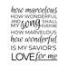 How Marvelous How Wonderful Lyrics Printable | Hymn Lyrics Printable ...
