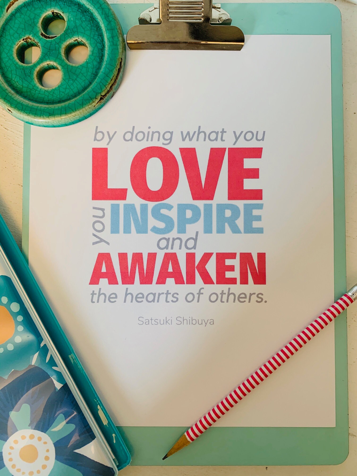 Inspirational Teacher Quote, Teacher Gift, Teacher Encouragement ...