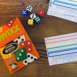 Printable Quixx Score Sheets: Dice Game Scorecard (PDF Download) - Etsy