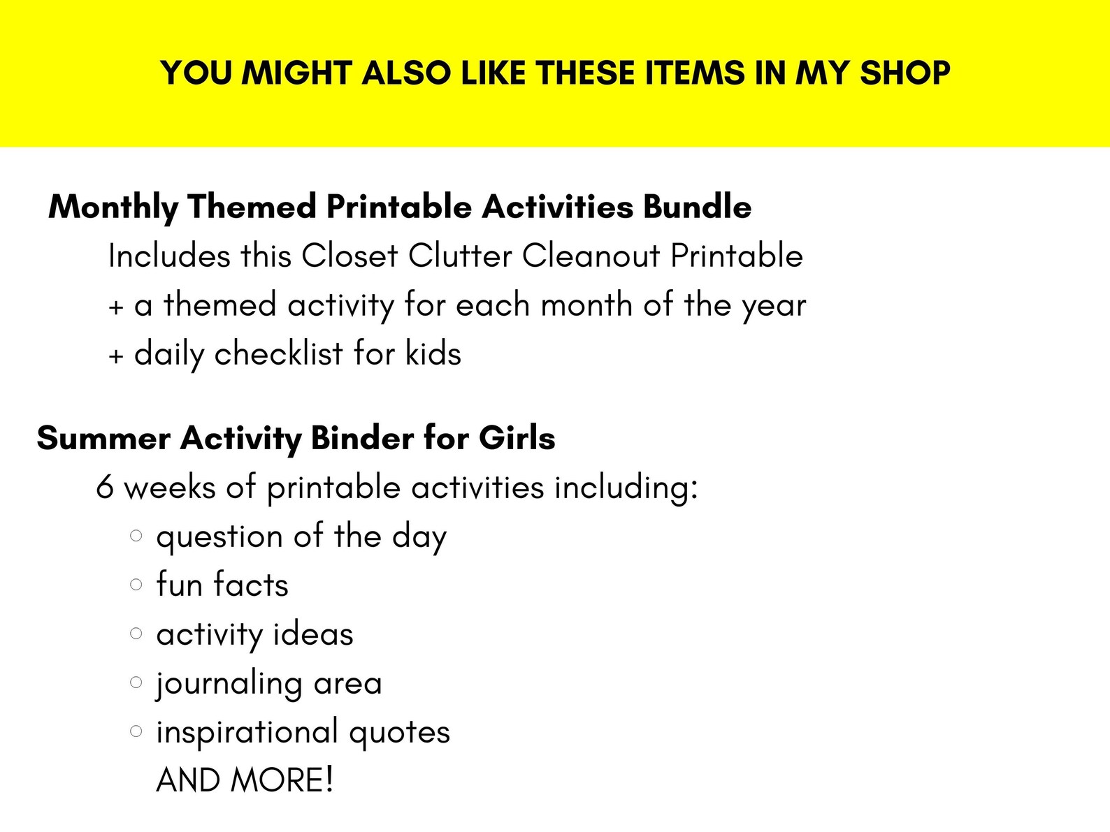 Closet Clutter Cleanout Printable for Kids, Life Skills for Kids, Kids ...