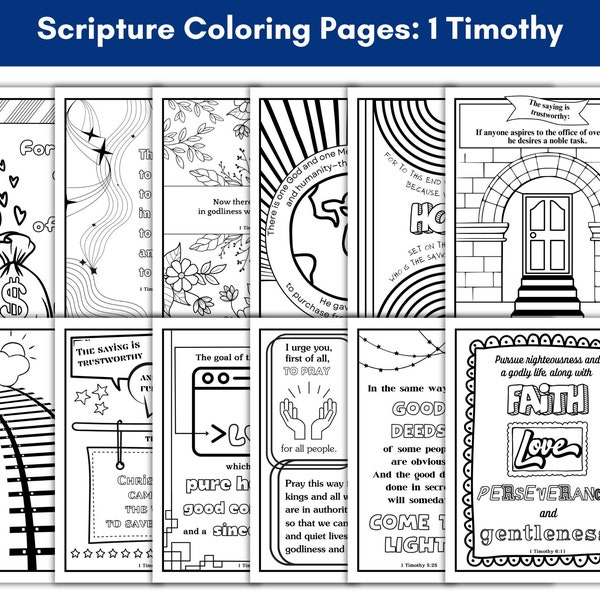 1 Timothy 4 12 - Etsy