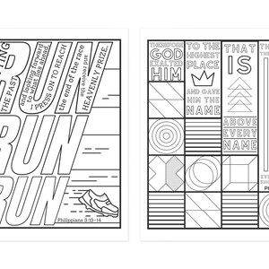 Philippians Scripture Coloring Pages: Sermon Activities (PDF Pattern ...