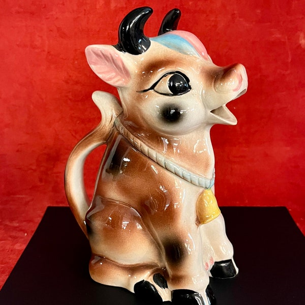 Cow Creamer Pitcher - Etsy