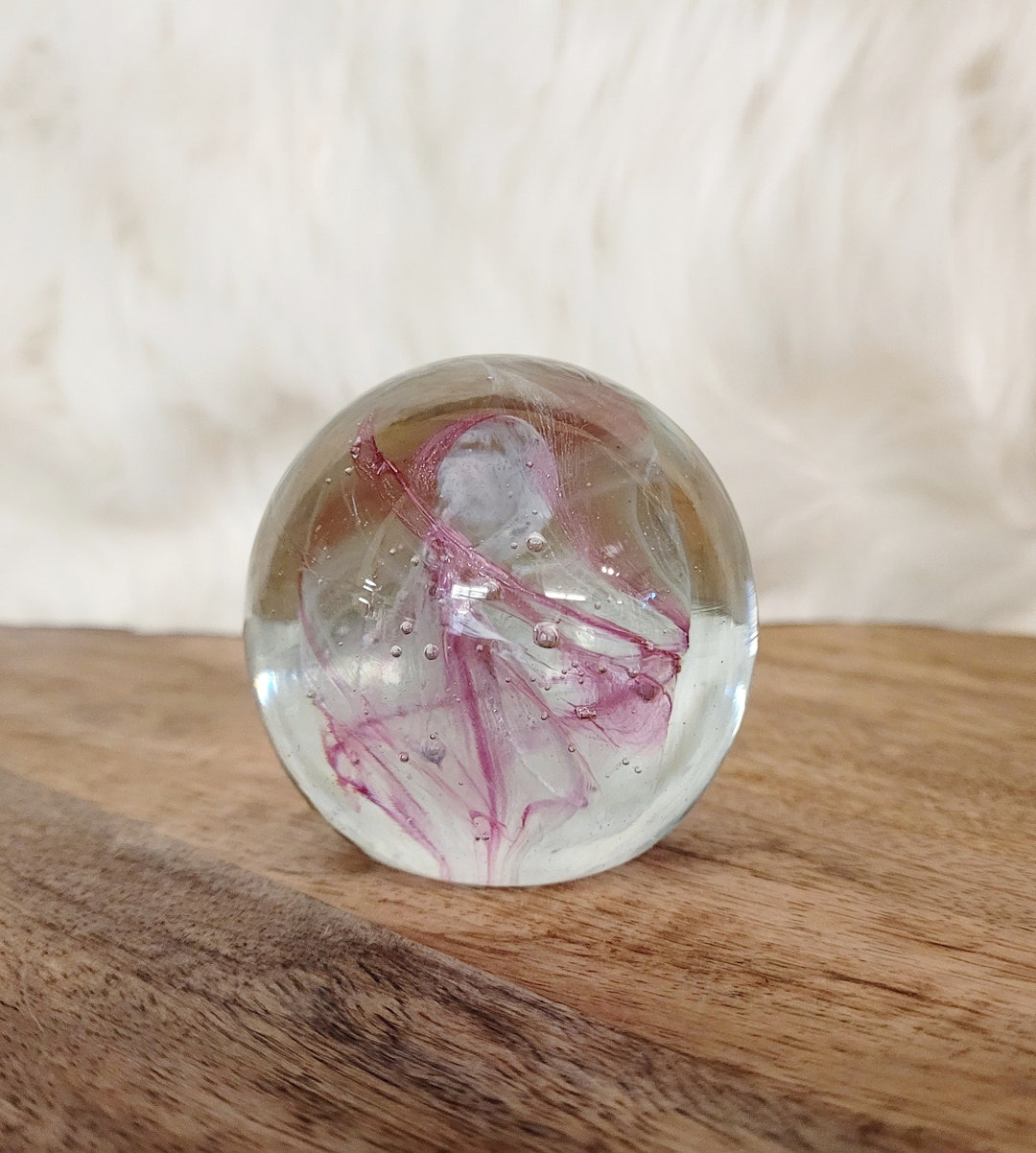 Vintage KERRY Glass Art Paperweight Hand Made in Killarney Ireland 2.5 ...