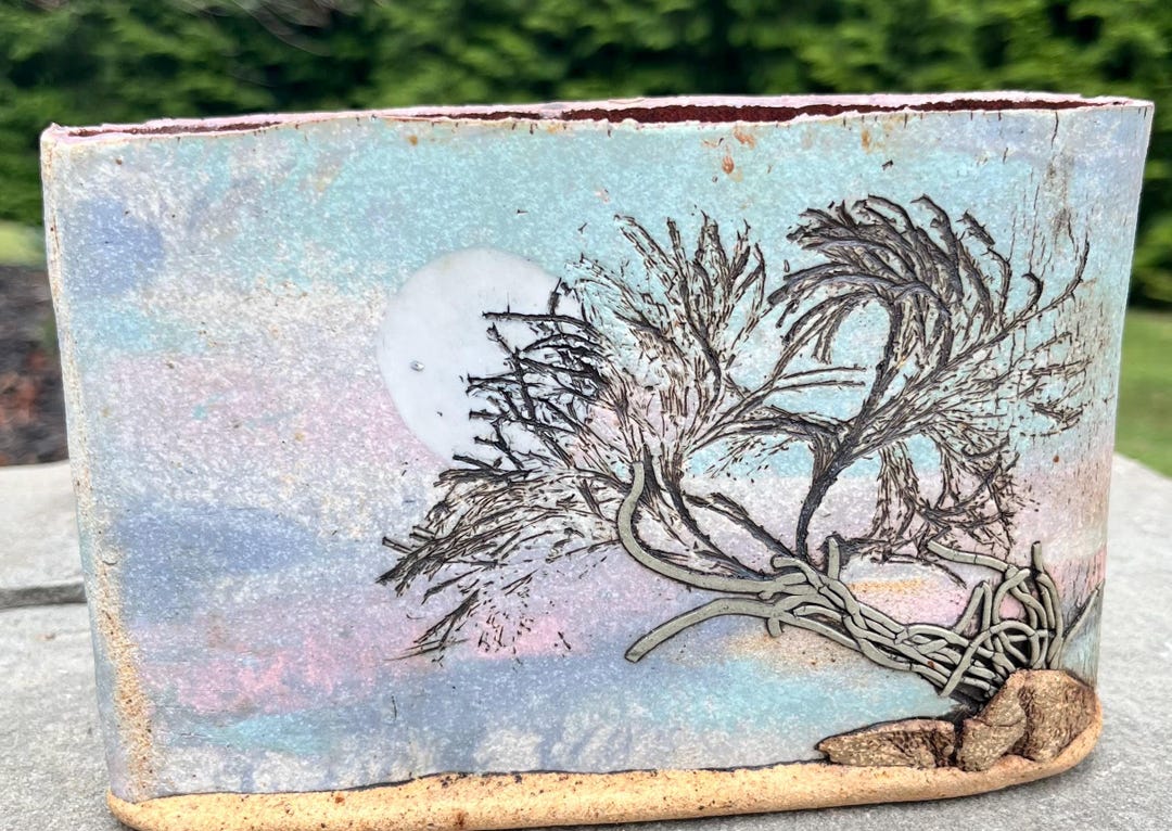 Vintage Alan Steinberg Studio Slab Pottery Art Handcrafted Functional ...