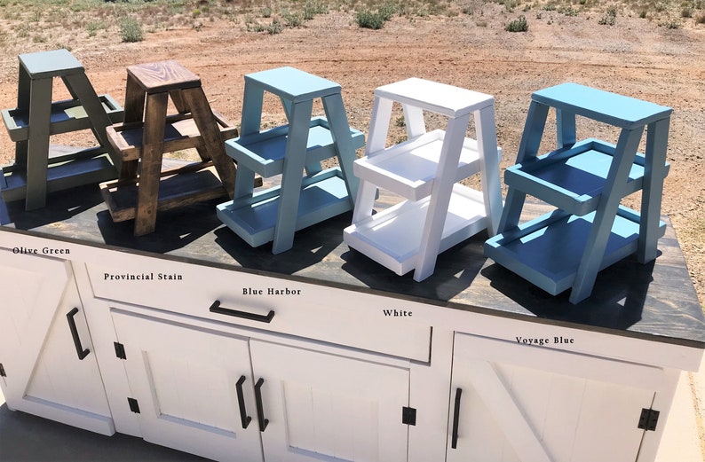 Counter Top Ladder Shelf, Tiered Tray, Display Shelf, Kitchen Organizer ...