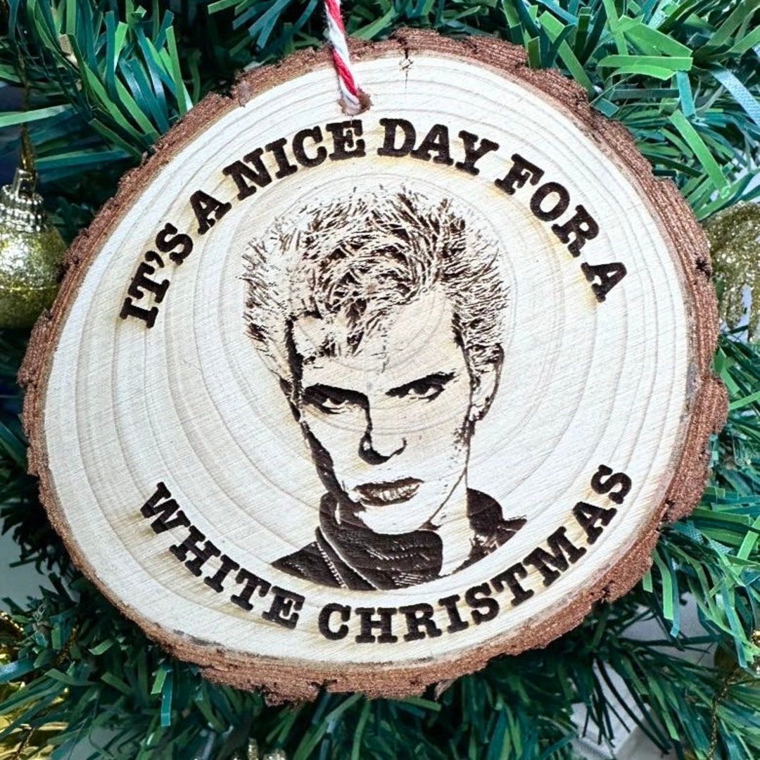 Billy Idol Inspired Christmas Ornament, Billy Idol White Wedding, Billy ...