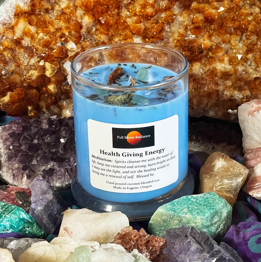 Health Giving Energy Candle Ritual Candle Gift for Cancer Patient Gift ...