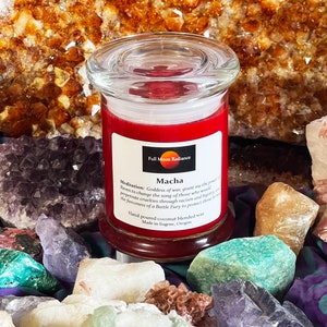 Macha Irish War Goddess a Morrigan Battling Injustice Ritual Candle - Etsy