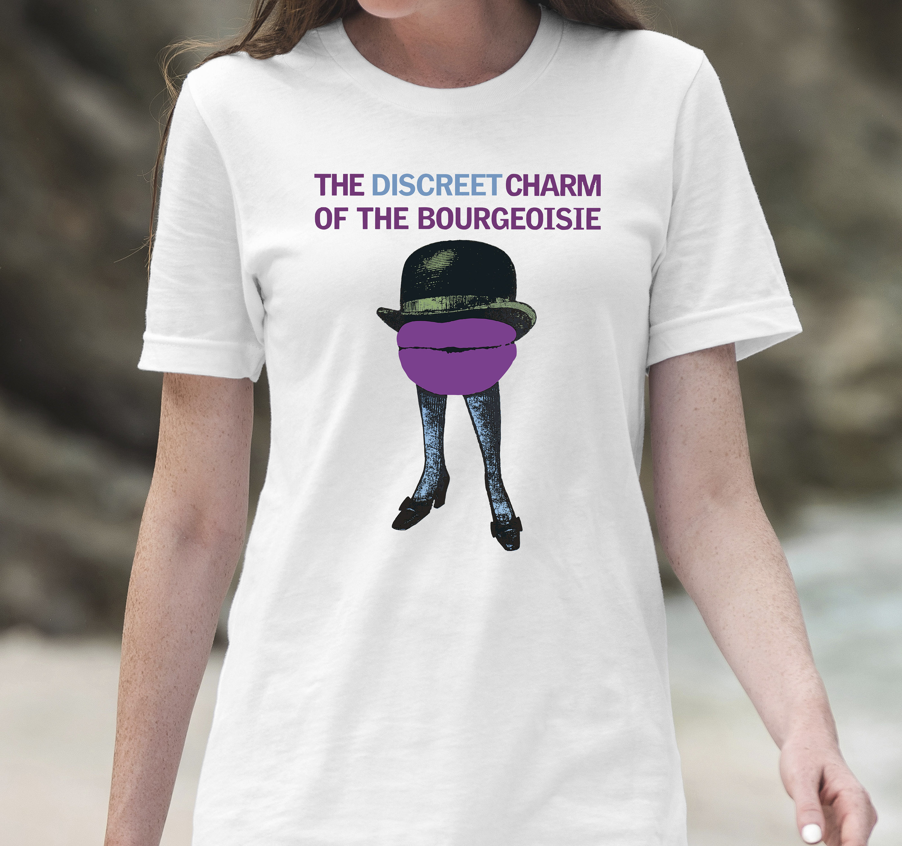 Surrealist Film T-shirt: Art House Movie Graphic Tee, the Discreet ...