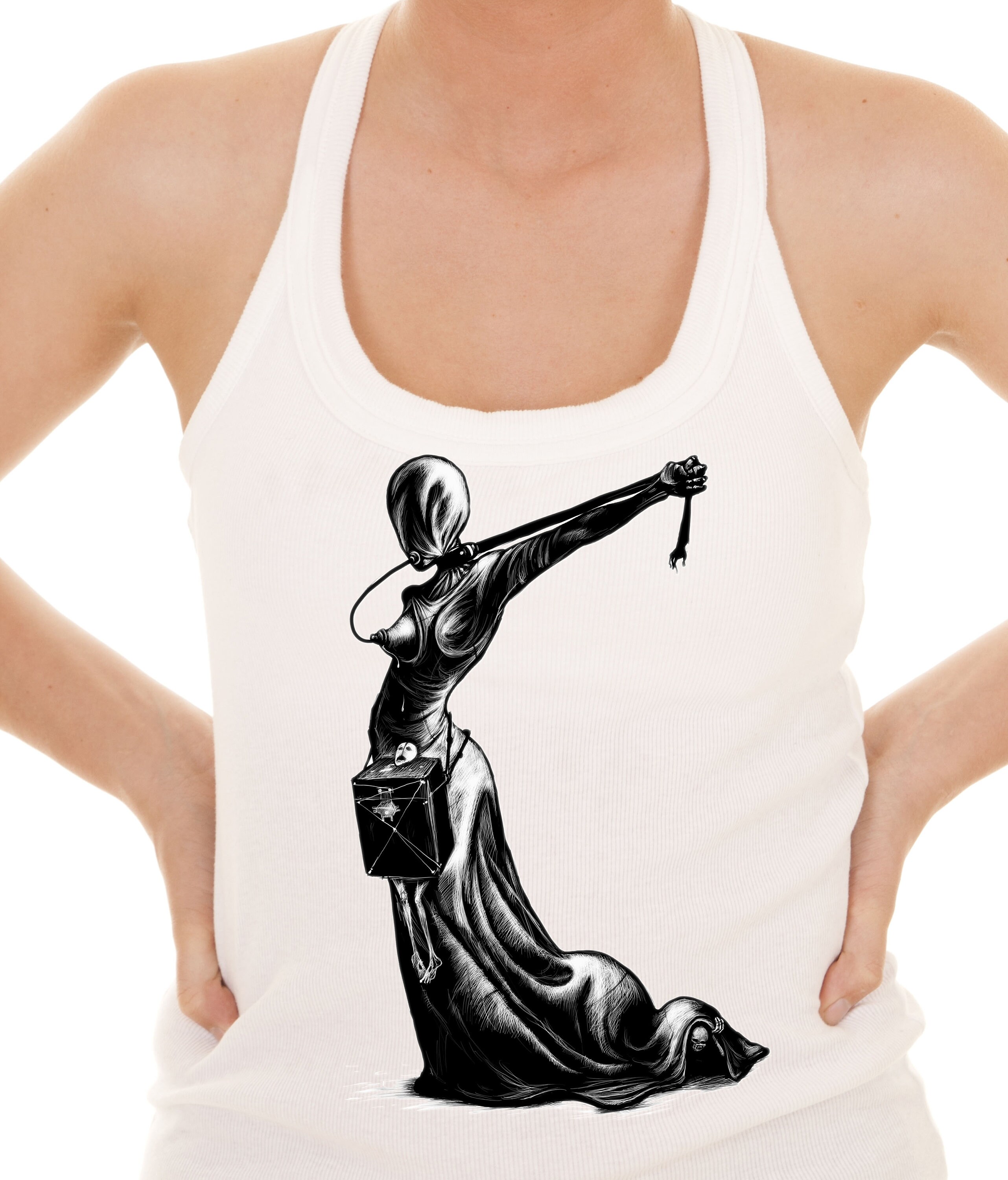 Cyber Mother Women Tank Top Cyberpunk Steampunk Cyborg Rock Dark Tee - Etsy